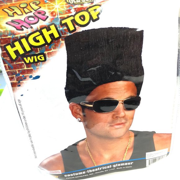 Forum Novelties | Grooming | 8s Flat Top Hip Hop Wig Nwt Nos | Poshmark